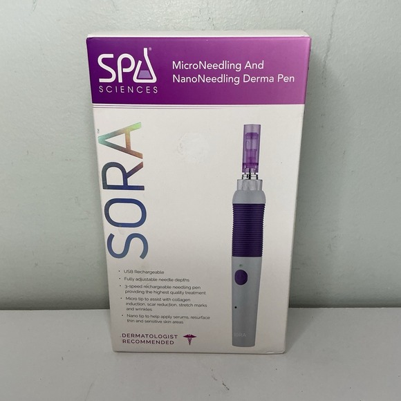 Skincare | Spa Sciences Sora Microneedling And Nanoneedling Device New ...